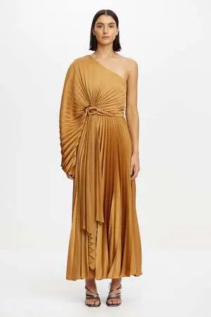 Acler Sadgill Maxi Dress - Caramel