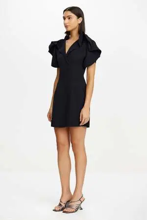 Acler Normanhill Mini Dress - Black