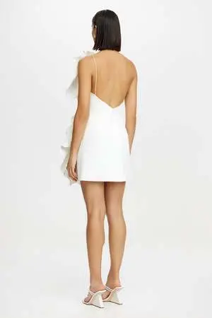 Acler Oake Mini Dress - Ivory