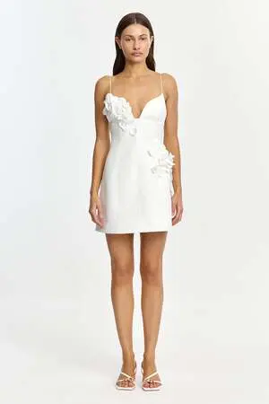 Acler Billy Mini Dress - Ivory