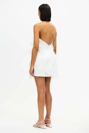 Acler Cotwall Mini Dress - Ivory