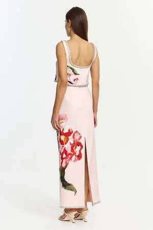 Acler Yorkley Cropped Top With Rhinestone Trim