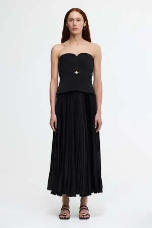 Acler Avonlea Midi Dress - Black