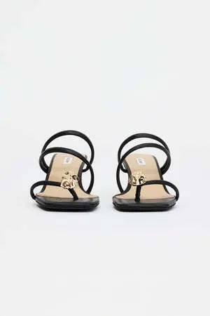 Acler Gateside Sandals - Black