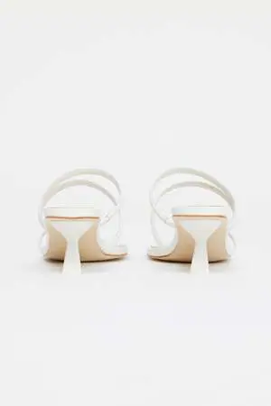 Acler Gateside Low Heel Sandals - Ivory