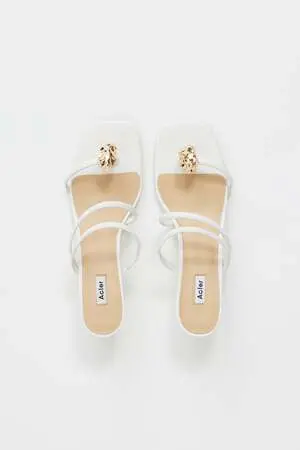 Acler Gateside Low Heel Sandals - Ivory