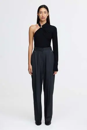 Acler Newbewick Pant - Charcoal