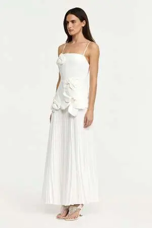Acler Maxi Dress - Ivory
