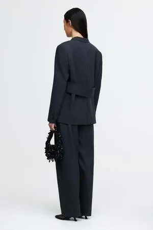 Acler Croxby Jacket - Charcoal