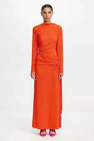 Acler Catherinson Maxi Dress - Rosso