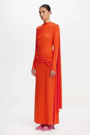 Acler Catherinson Maxi Dress - Rosso