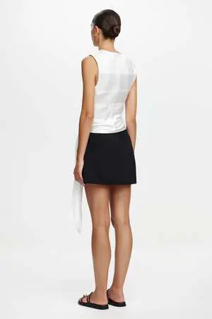 Acler Midton Top - Ivory