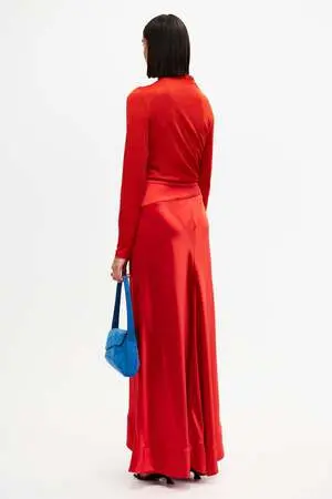 Acler Hertfordshire Maxi Dress - Cherry