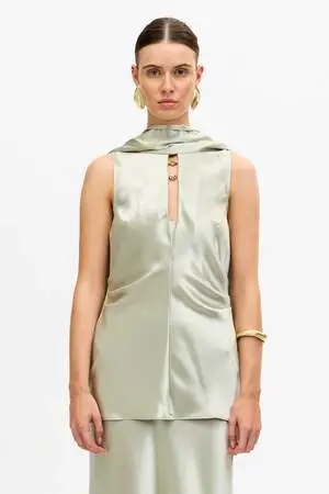 Acler Sharrow Top - Pistachio