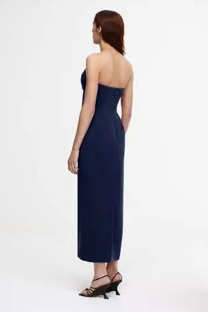 Acler Whitnell Midi Dress - Navy