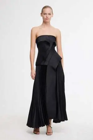 Acler Hammil Midi Dress - Black