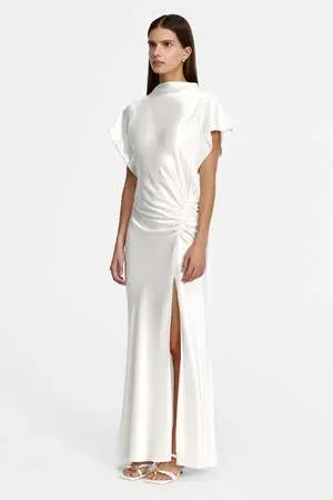Acler Beckford Maxi Dress - Ivory