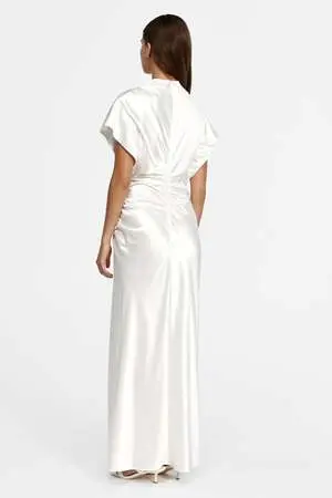 Acler Beckford Maxi Dress - Ivory