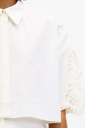 Acler Blairhall Cropped Shirt
