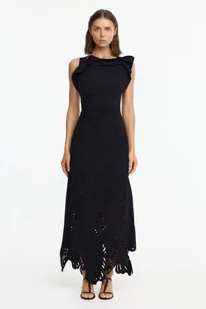 Acler Lessonhall Maxi Dress - Black
