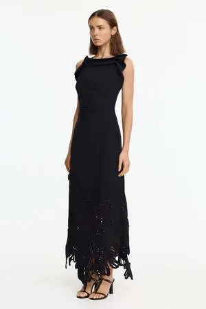 Acler Lessonhall Maxi Dress - Black