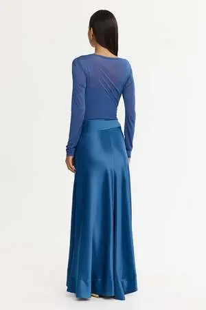 Acler Hertfordshire Maxi Dress - Deep Sapphire