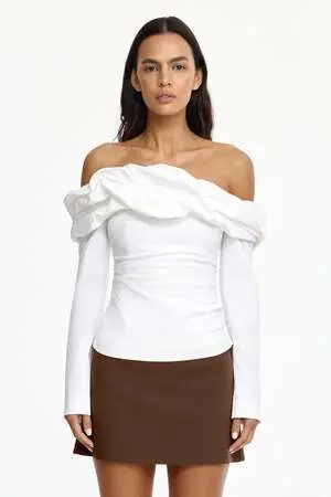Acler Gifford Top - Ivory