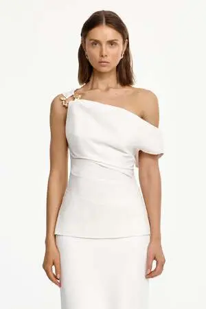 Acler Kellas Top - Ivory