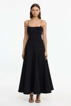 Acler Midnell Maxi Dress - Black