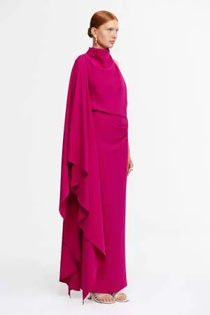 Acler Flintshire Maxi Dress - Violet