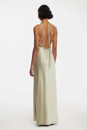 Acler Woodlake Maxi Dress - Stone