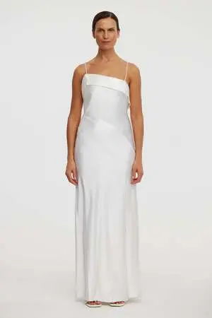 Acler Zetland Maxi Dress - Ivory