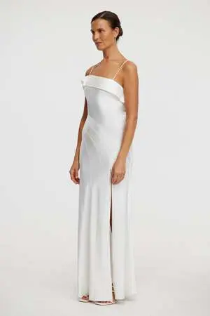 Acler Zetland Maxi Dress - Ivory