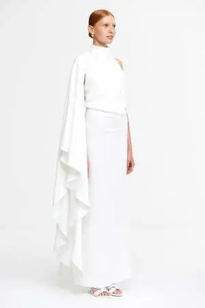 Acler Flintshire Maxi Dress - Ivory