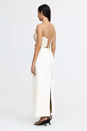 Acler Balderstone Skirt - Pearl