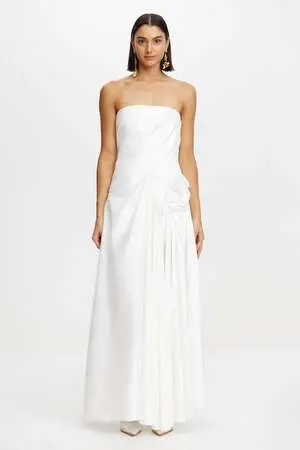 Acler Hawford Maxi Dress - Ivory