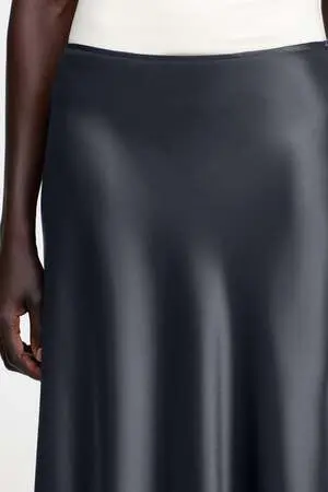 Acler Brosa Maxi Skirt - Charcoal