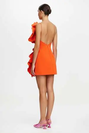 Acler Oake Mini Dress - Rosso