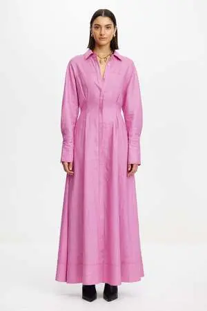 Acler Landore Maxi Shirt Dress