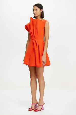 Acler Hawkley Mini Dress - Rosso