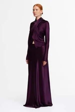 Acler Soroba Maxi Skirt - Fig