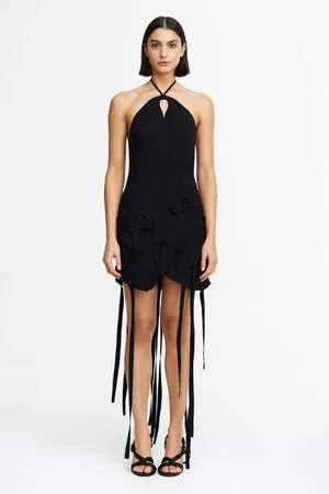 Acler Grovehill Mini Dress - Black