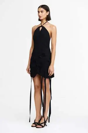 Acler Grovehill Mini Dress - Black