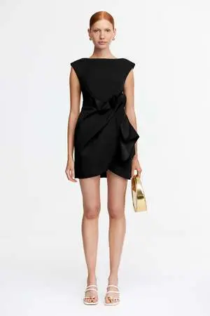 Acler Lamberton Mini Dress - Black