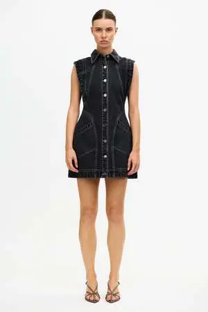 Acler London Mini Dress - Black