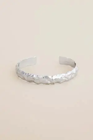 Acler Newberry Molten Bangle - Silver