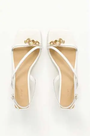 Acler Outfield Heel - Ivory