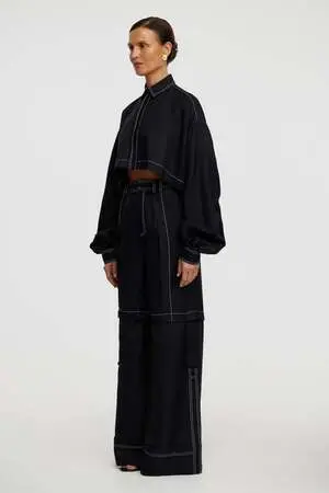 Acler Chapel Hill Convertible Wide-leg Pants