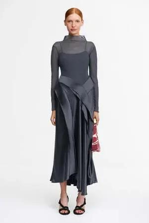 Acler Yewdale Maxi Dress - Slate