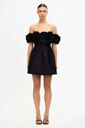Acler Trusley Mini Dress - Black